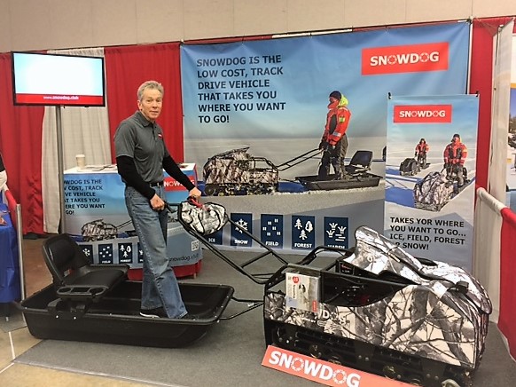 Snowdog — The ultimate machine for ice fishing, hunting, snow sports ...
