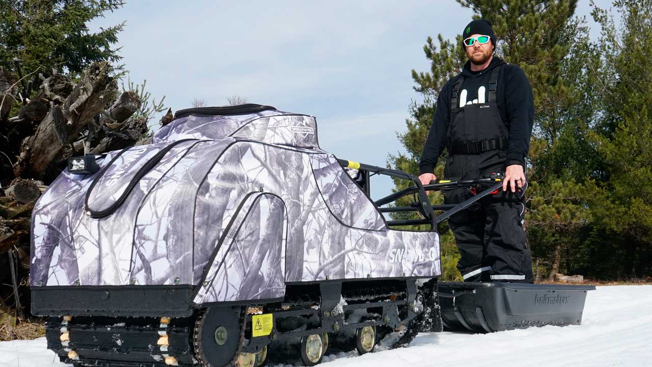 Snowdog — The ultimate machine for ice fishing, hunting, snow sports ...